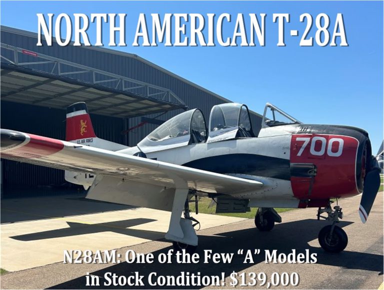 Courtesy Aircraft | World Leader in Warbird Sales | Aircraft Brokers